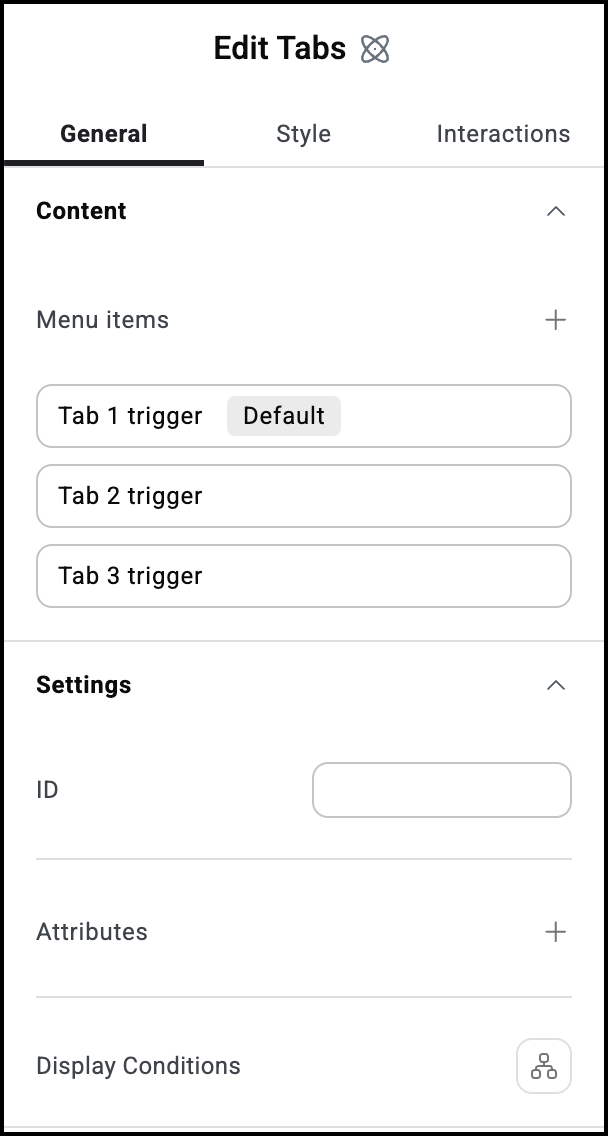 Tabs Element | Elementor