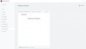 Product Archives Site Part | Elementor