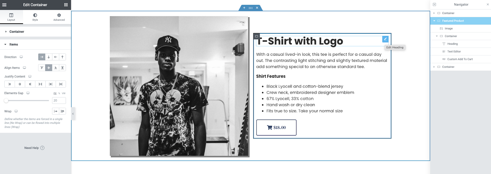 Basic Layouts using Flexbox Containers | Elementor