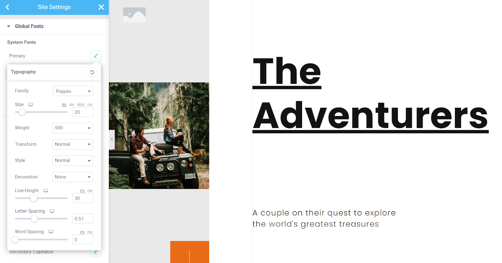 How do I use global fonts and colors | Elementor