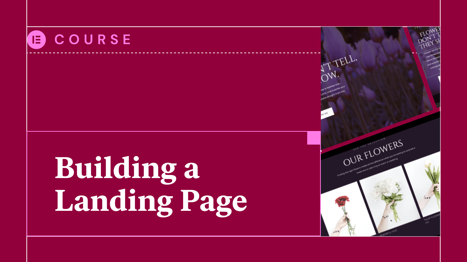 Build a Landing Page With Elementor Course - Academy