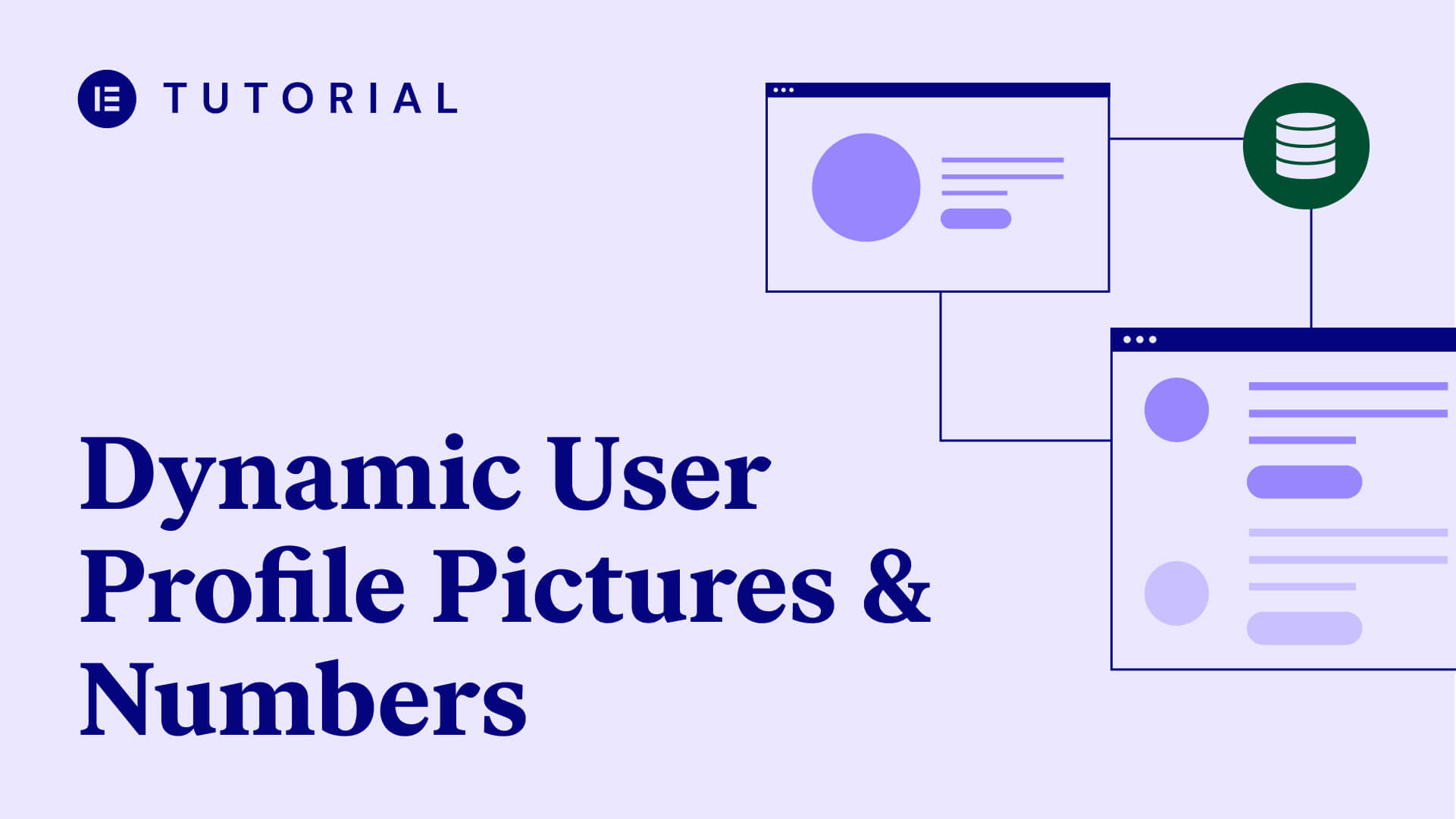 Advanced Tutorial: How to Use Dynamic User Profile Pictures & Dynamic Numbers in Elementor - Academy