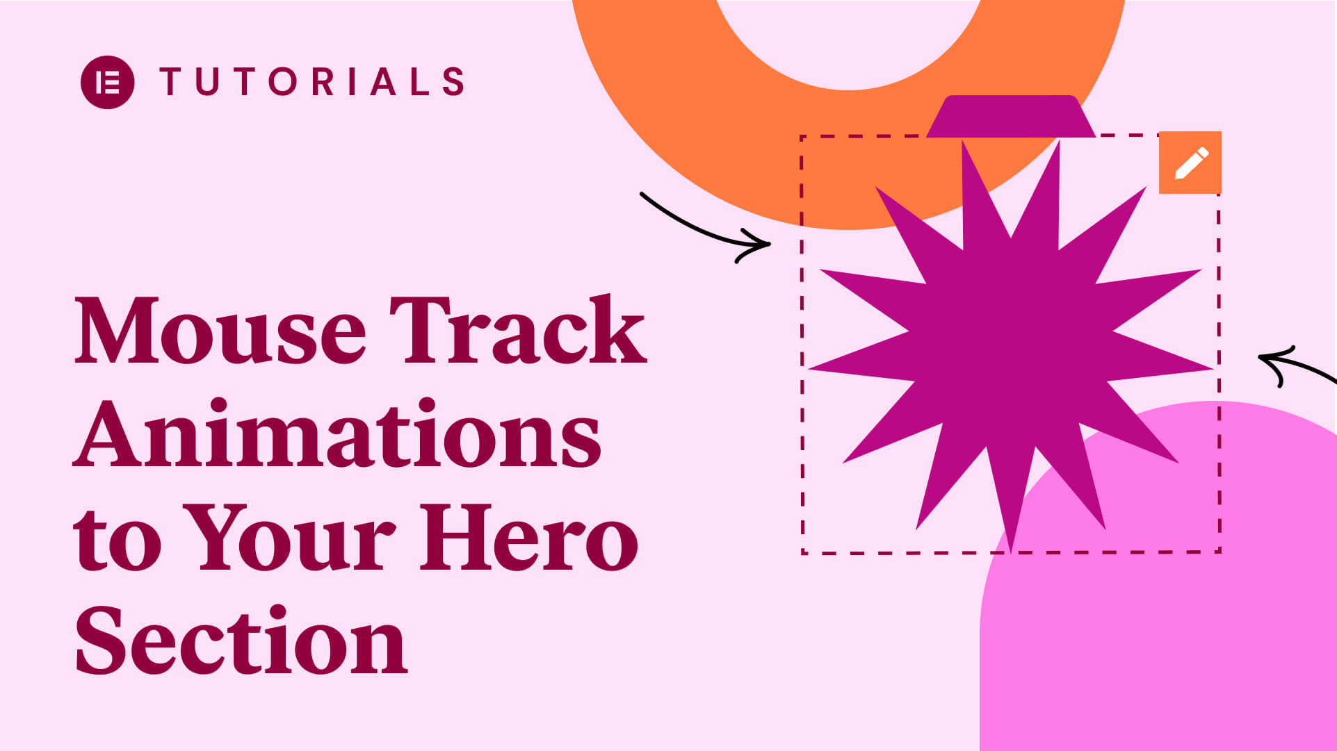 How to Add Mouse Track Animations to Your Hero Section in Elementor - Academy