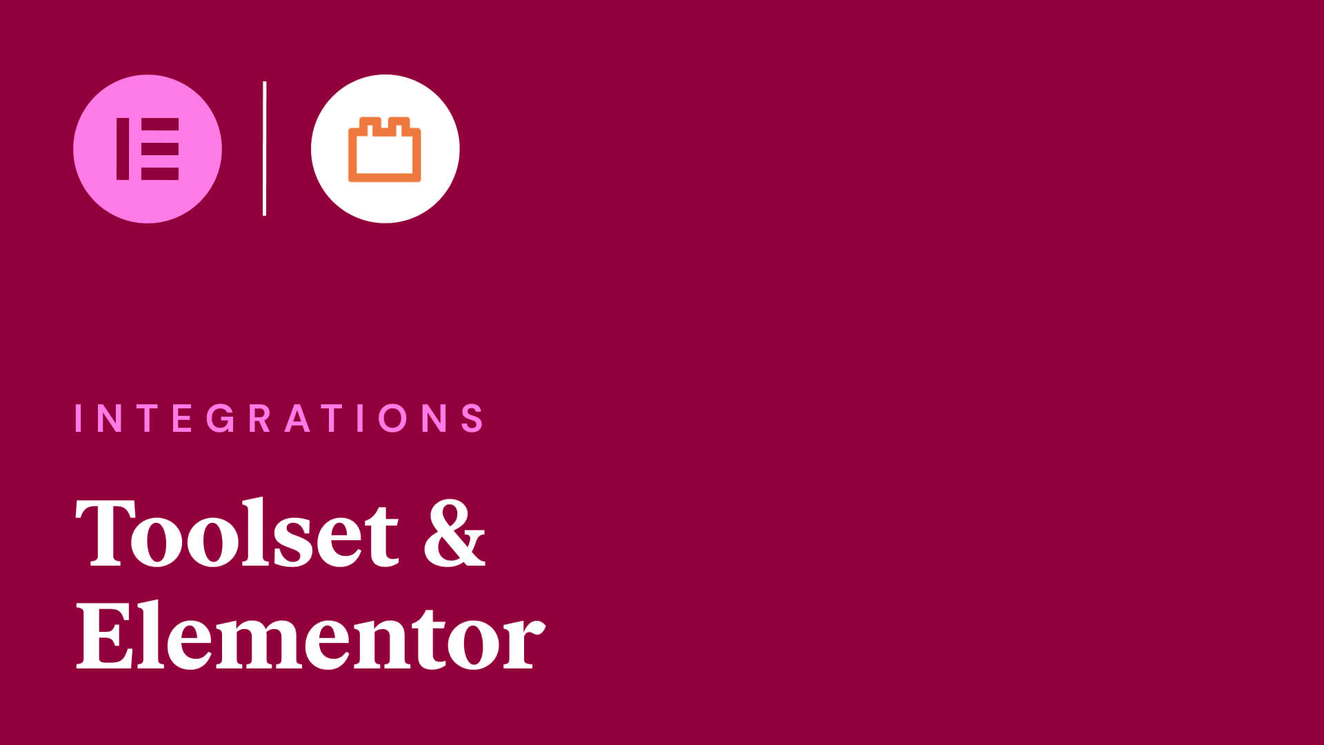 How to use Elementor with Toolset Tutorial - Academy