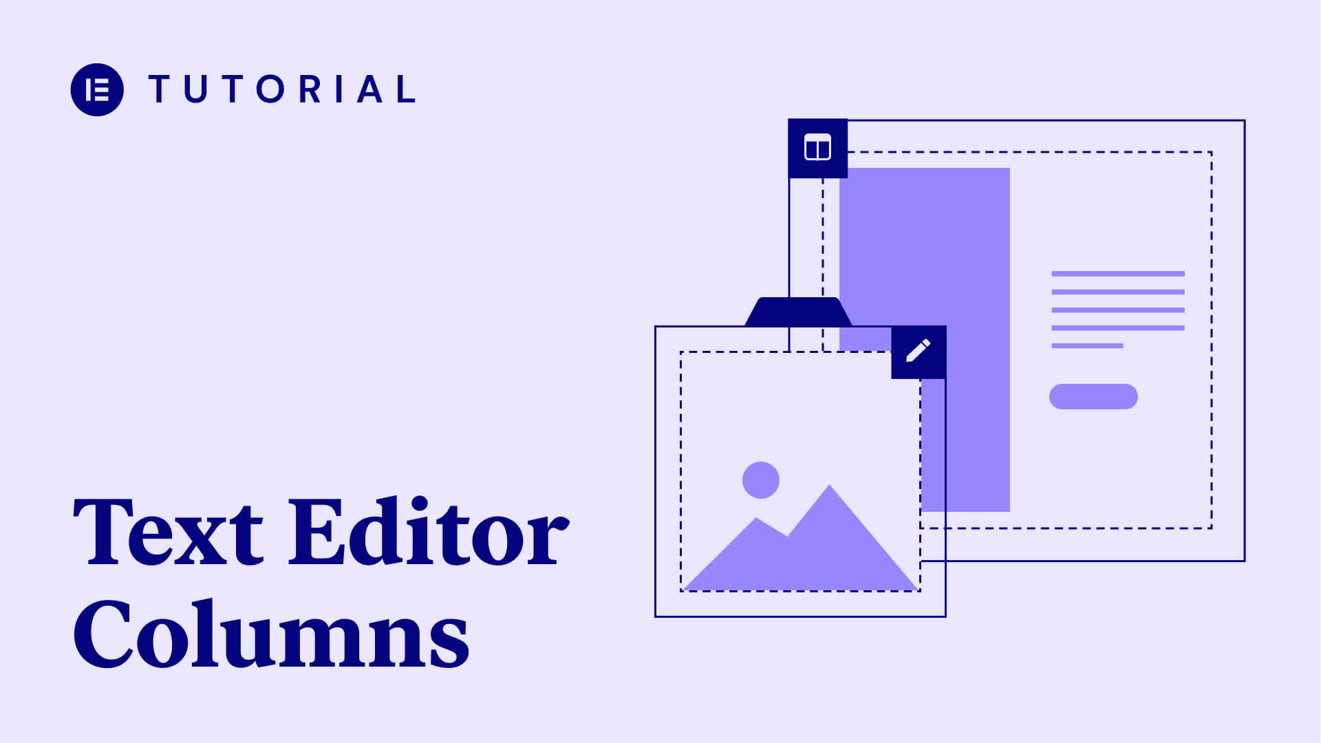 How to Use Text Editor Columns - Academy