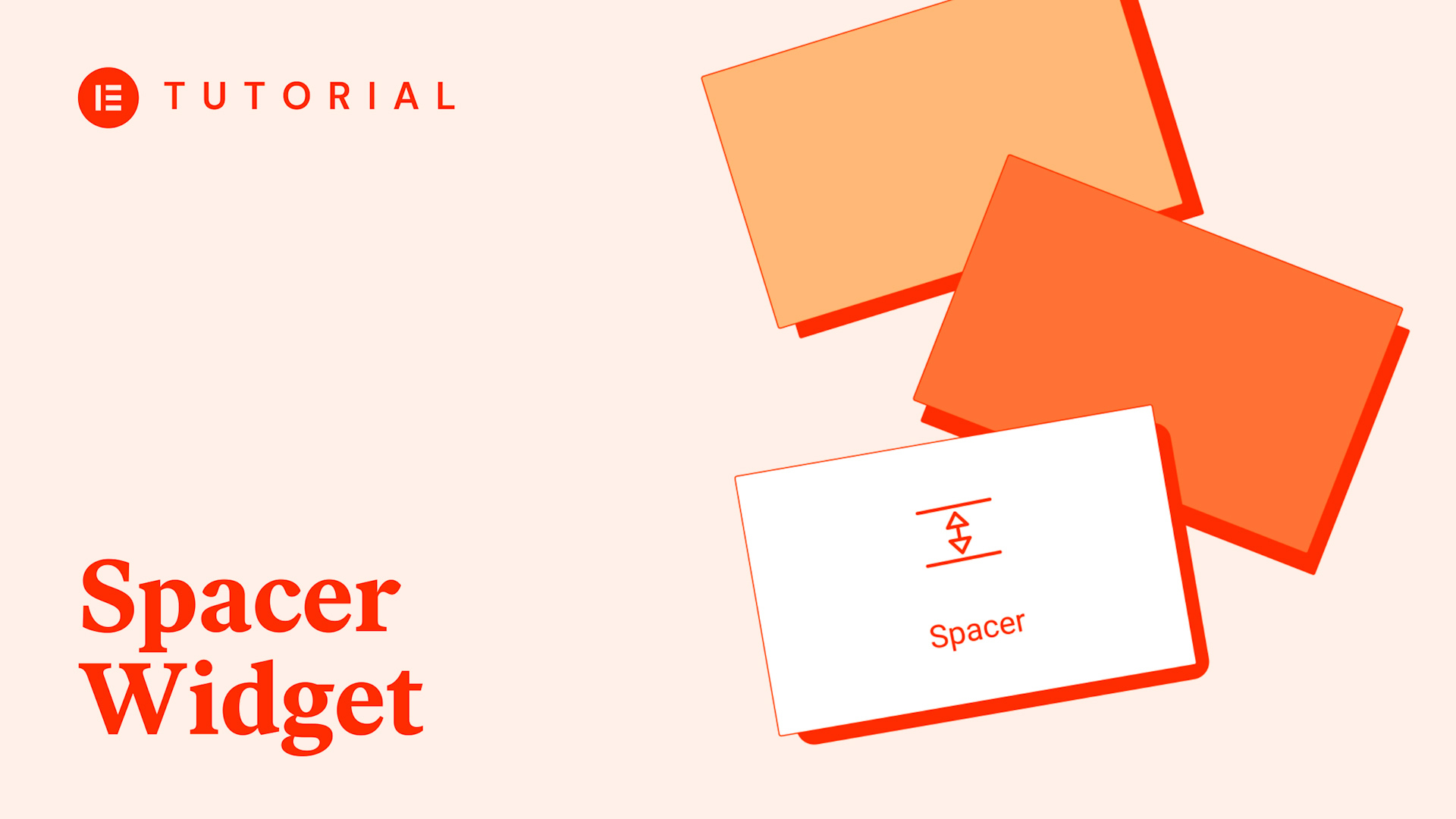 How To Use the Spacer Widget - Academy