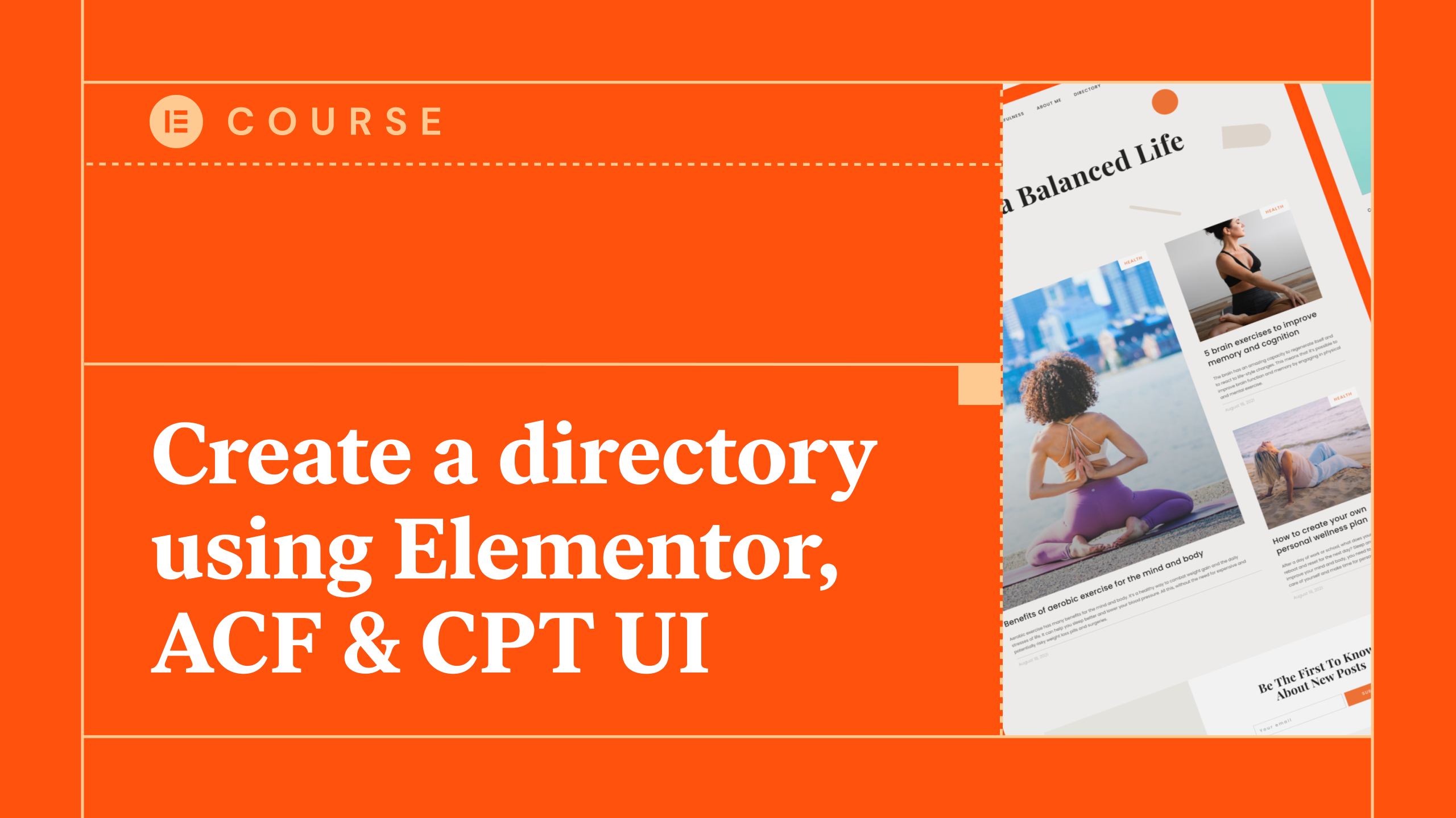 Create A Directory Using Elementor Acf And Cpt Ui Academy 7836