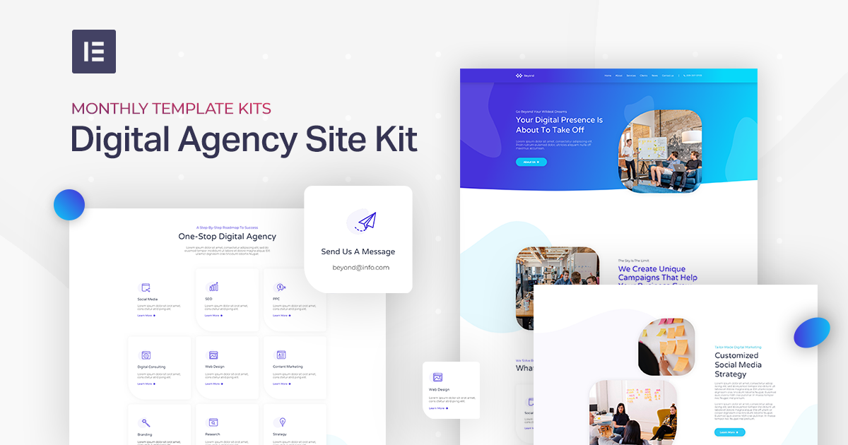 Introducing Elementor's Monthly Template Kits » Elementor