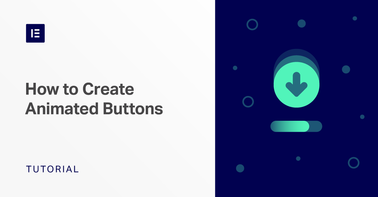 How To Add An Animated Download Button On WordPress Elementor