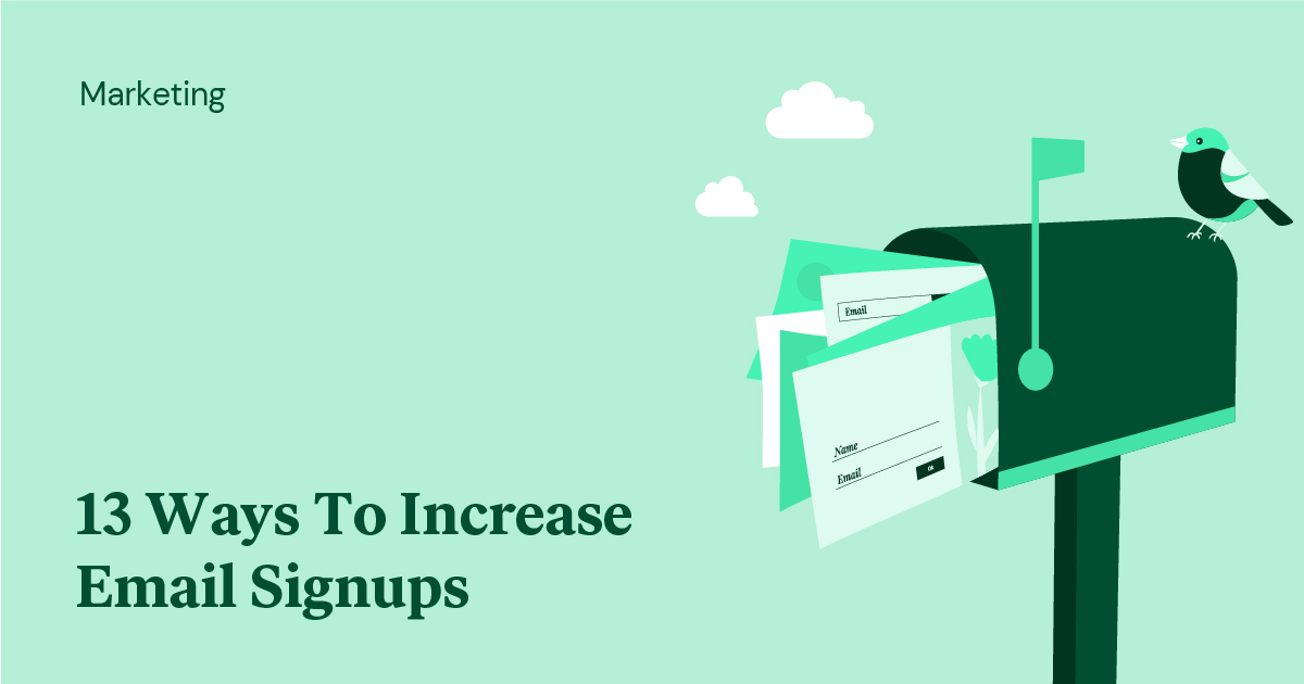 13 Ways to Increase Email Signups » Elementor