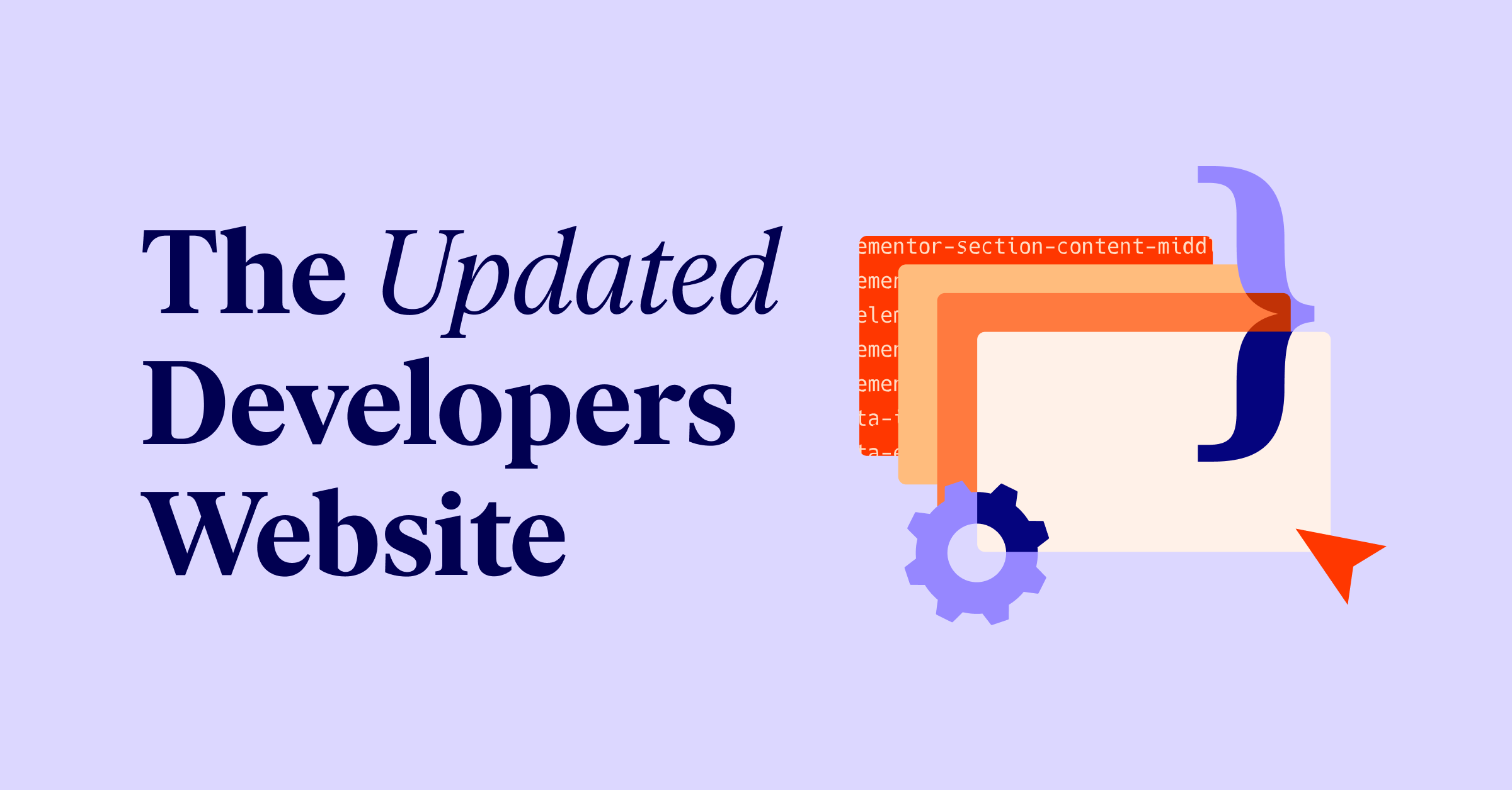 The Revamped Developers Website — Where All the Developers Go | Elementor