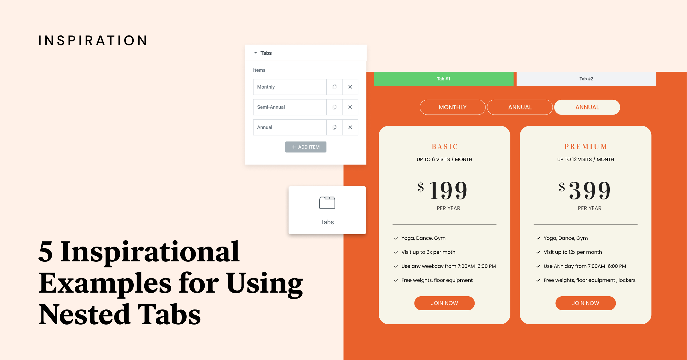 5 Inspirational Examples For Using Nested Tabs Elementor