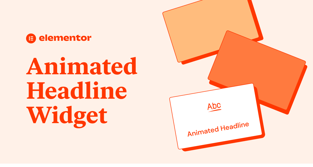 CSS Text Animations | Animated Headline Widget | Elementor
