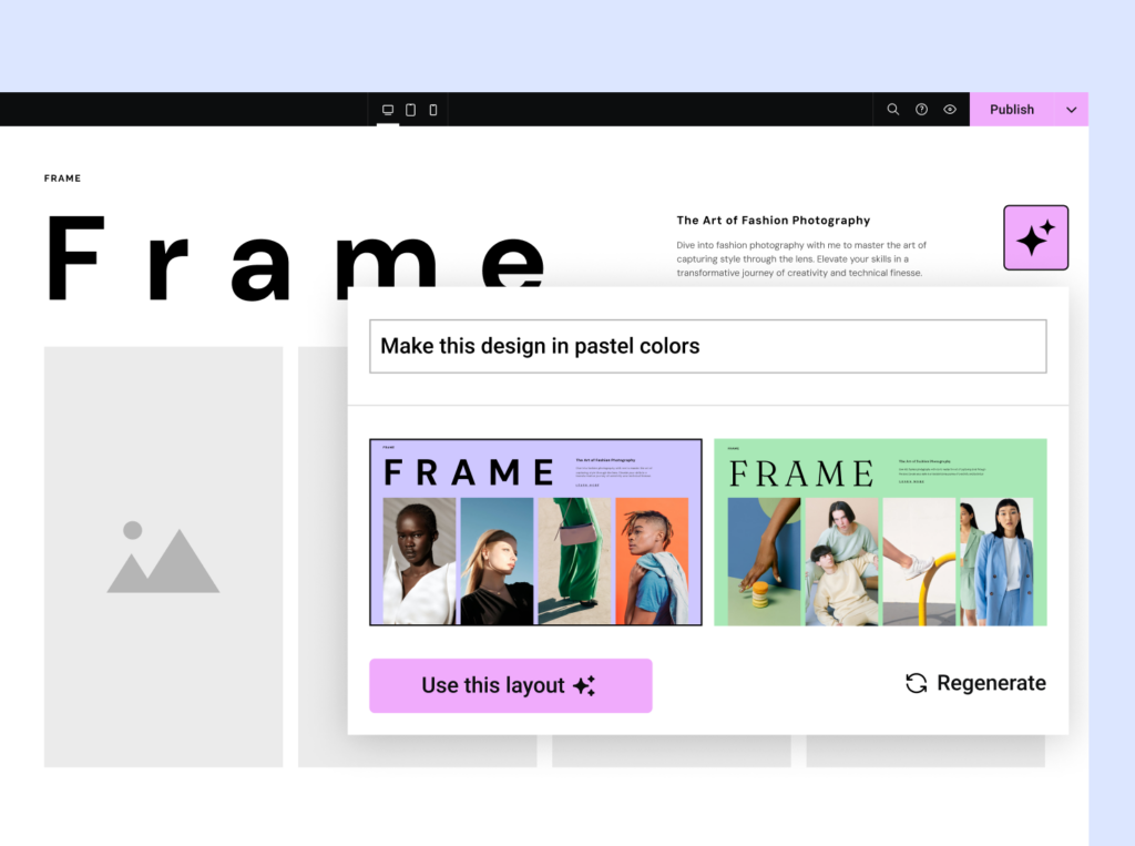 Professional Websites With The Best AI Website Builder