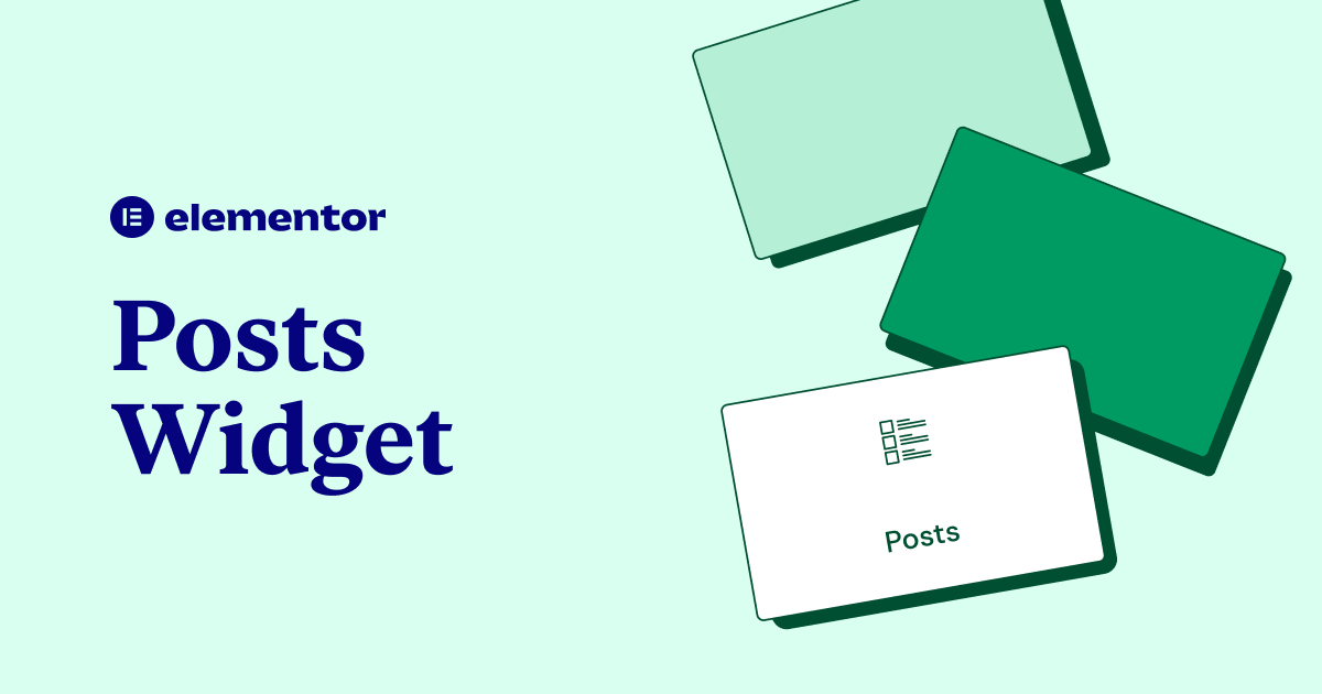 WordPress Featured Post Widget | Elementor.com